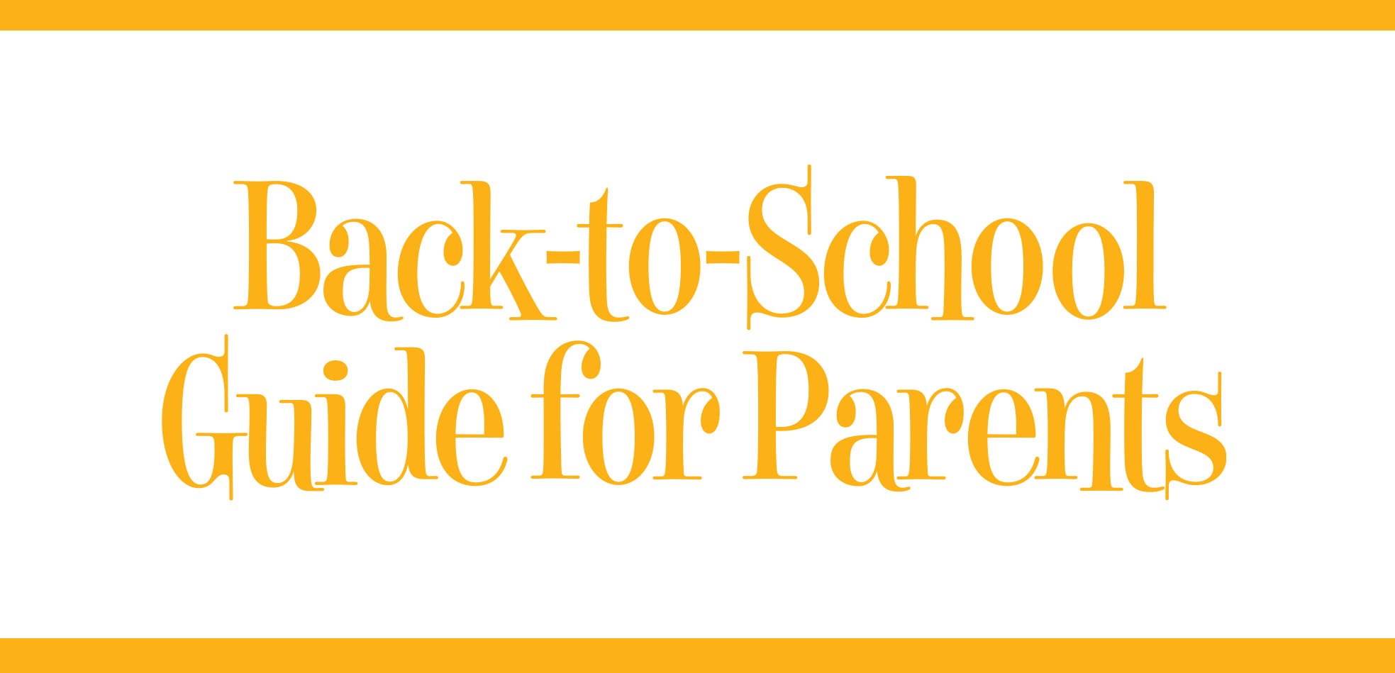 Free Back-to-School Guide for Parents